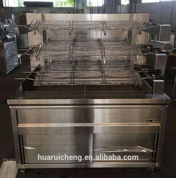 Restaurant Large Charcoal Gas Chicken Grill Machine For Sale - Buy ...