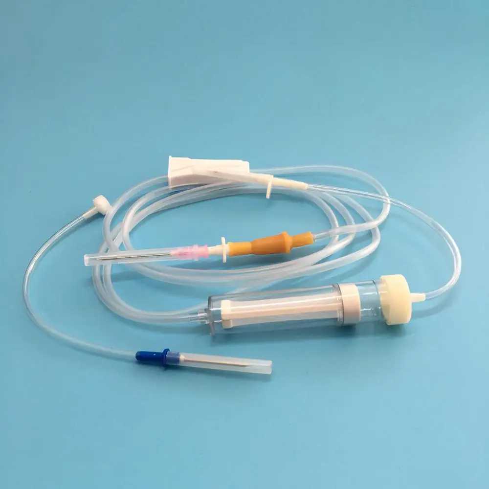 Blood Transfusion Set With Double Metal Spike - Buy Transfusion Set ...