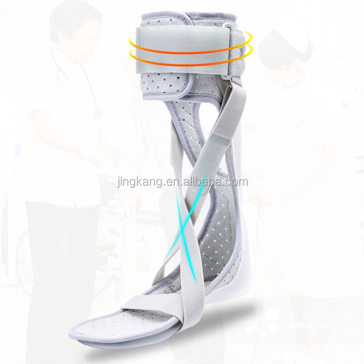 Adjustable Waterproof Ankle Brace Plastic Foot Splint Shoes For Drop ...