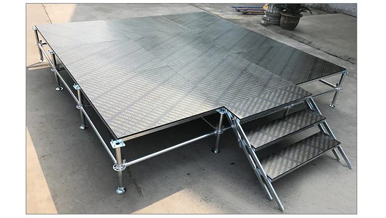 Custom Height Iron Layer Stage - Versatile Palco De Ferro