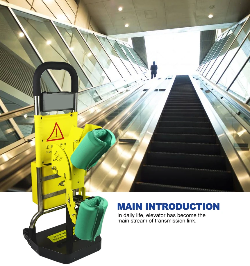 Portable Escalator Handrail Cleaning Machine - Buy Escalator Handrail ...