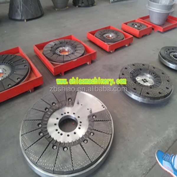 Double Disc Refiner Plates For Paper Pulp Equipment Machinery - Buy ...