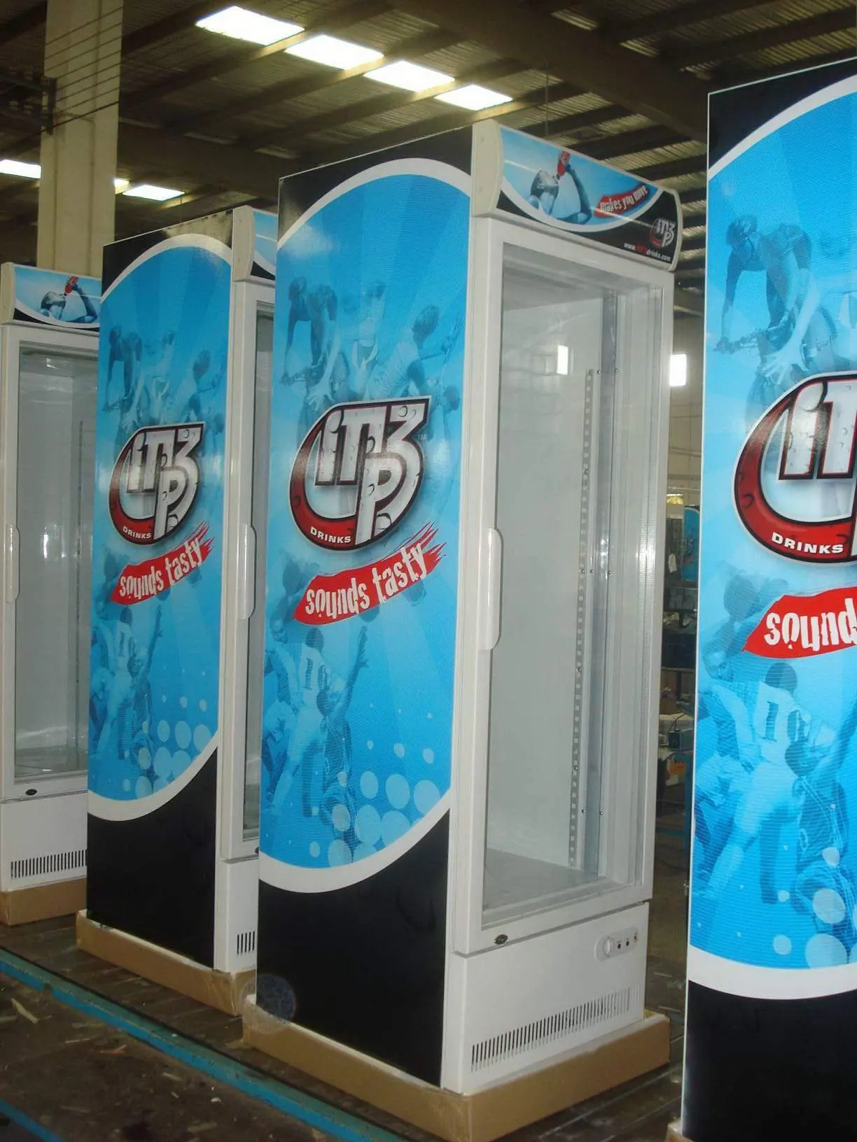 430l Display Refrigerator Glass Door Fridge Big Capacity Back Bar ...