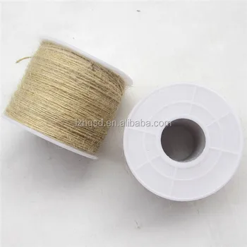 1/16" X 100 Yards Burlap Twine Jute String Rope For Crafts Wedding ...