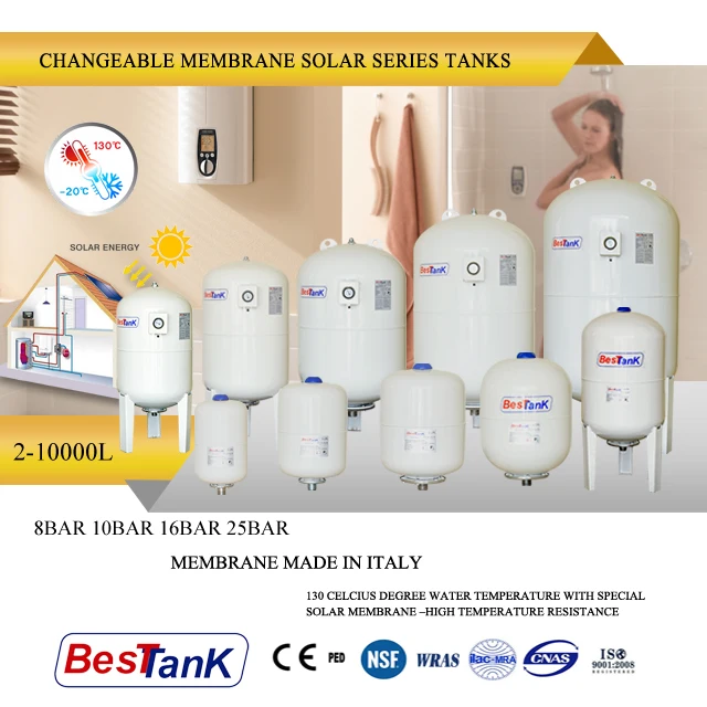 BESTANK 2-40000lt Water Pressure Tank - Reliable Performance