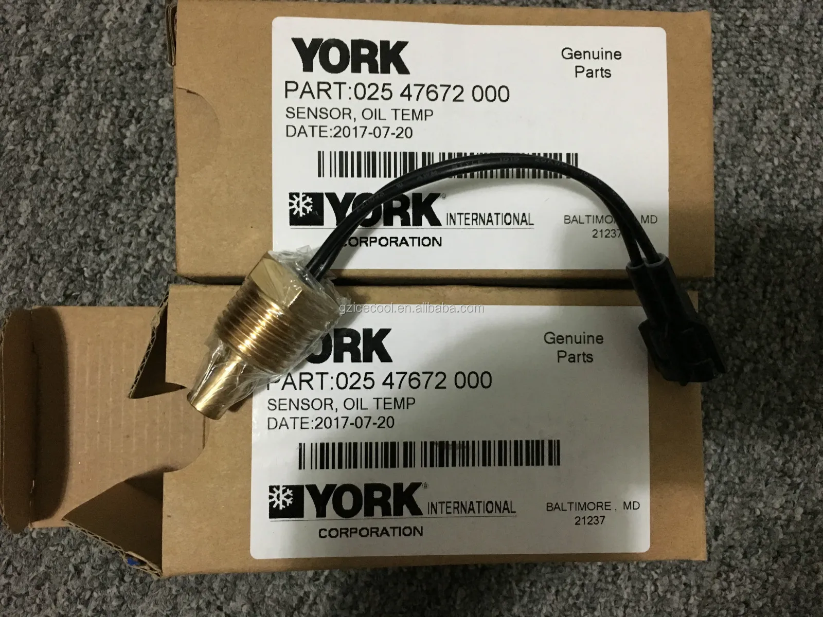 York compressor parts oil temperature sensor 025-47670-000| Alibaba.com