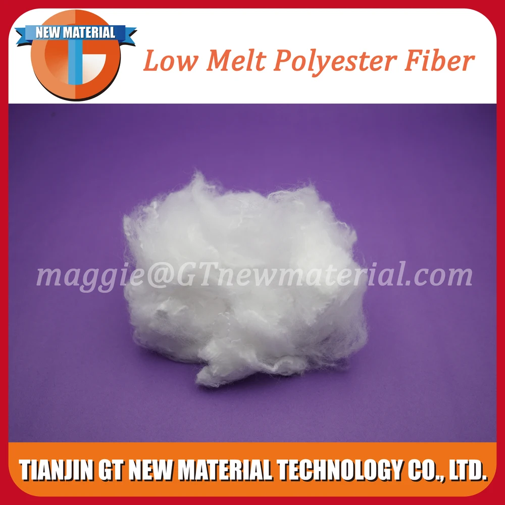 4d 51mm Low Melt Polyester Staple Fiber Use For Bonding - Buy Low Melt ...