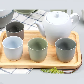 Color Clay Japanese Ceramic Tea Cup Without Handle - Buy Porcelain Mug ...
