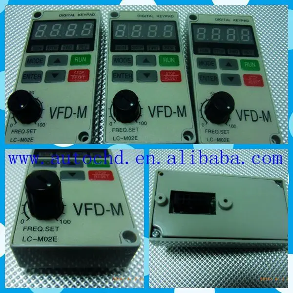 Delta Digital Keypad Operation Panel Vfd-m Lc-m02e - Buy Lc-m02e Delta ...