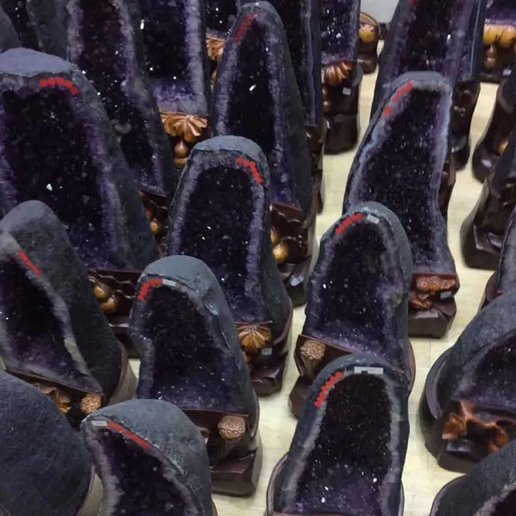 High Quality Brazilian Amethyst Cave Crystal Minerals Stone Amethyst ...