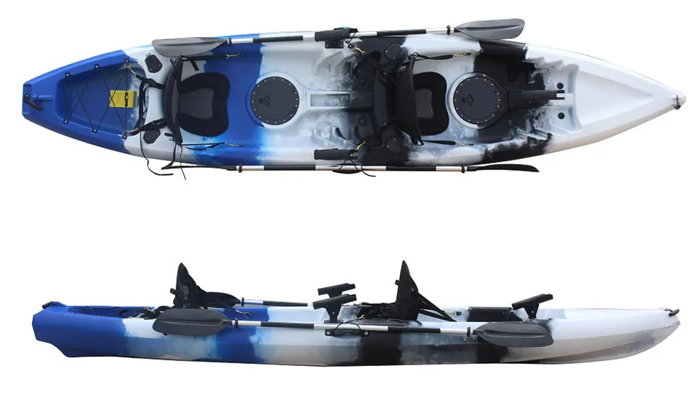 New Fashion Roto-Molded Double Kayaks for Sale - 2 Person Fishing Kayak