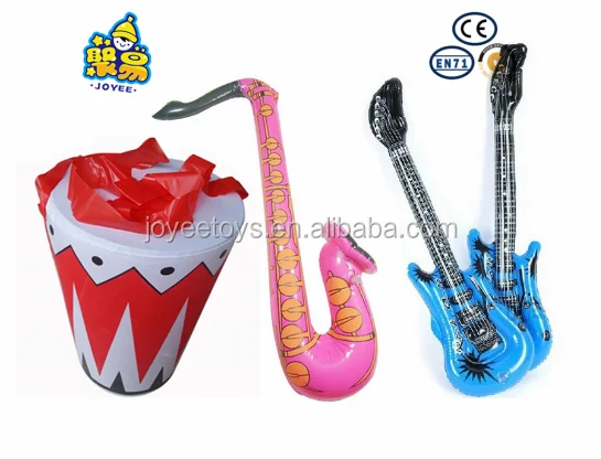 Custom Advertising Plastic Toy Guitar Giant Inflatable Guitar - Buy ...
