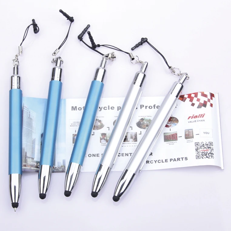 Plastic Rubber Tip Promotional Touch Screen Stylus Pens - Buy Black ...