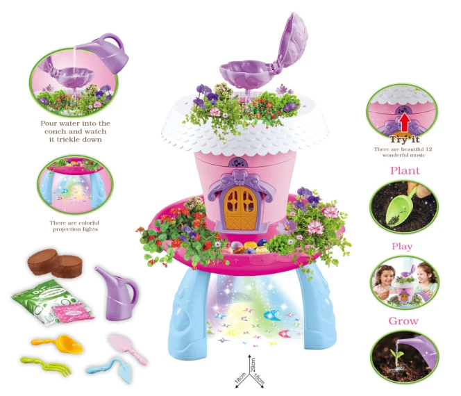 2019 New Arrival Kids Training Diy Happy Garden Toy With Plant Seeds ...