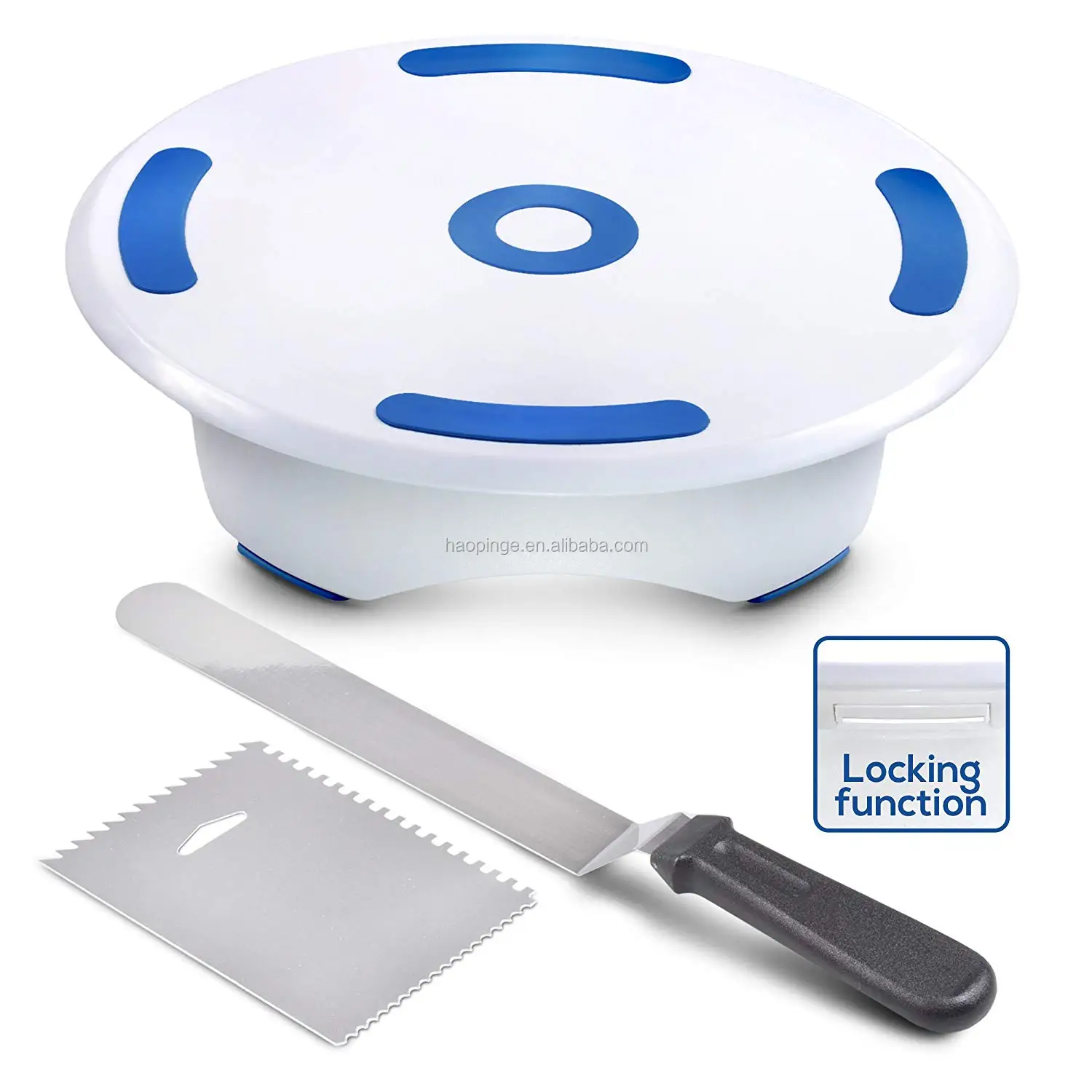 Plastic Adjustable Cake Turntable/plastic Tilting Cake Stand For Cake ...