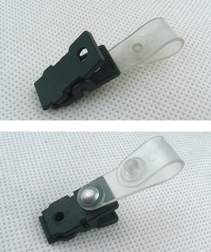 Plastic Id Card Holder Clip In Many Colors - Buy Plastic Id Card Holder ...