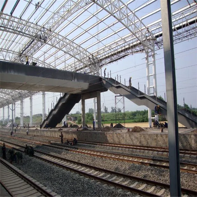 Long Span Light Gauge Arch Steel Truss And Powder Coating Roof For ...