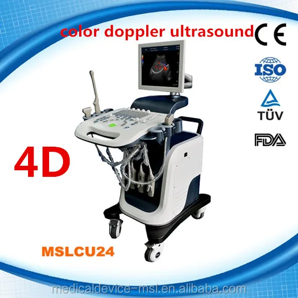 Mslcu18 Cardiac Portable Color Doppler Ultrasound Machine Price Medical ...