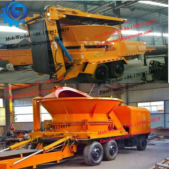 Tree Root Crusher With Screen Smasher Wood Root Machine Root Sherdder ...