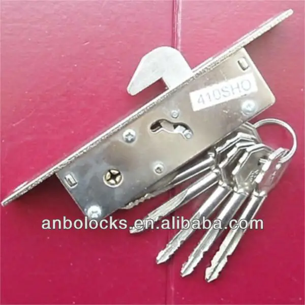 Fancy Design Aluminum Door Lock Types - Secure & Stylish