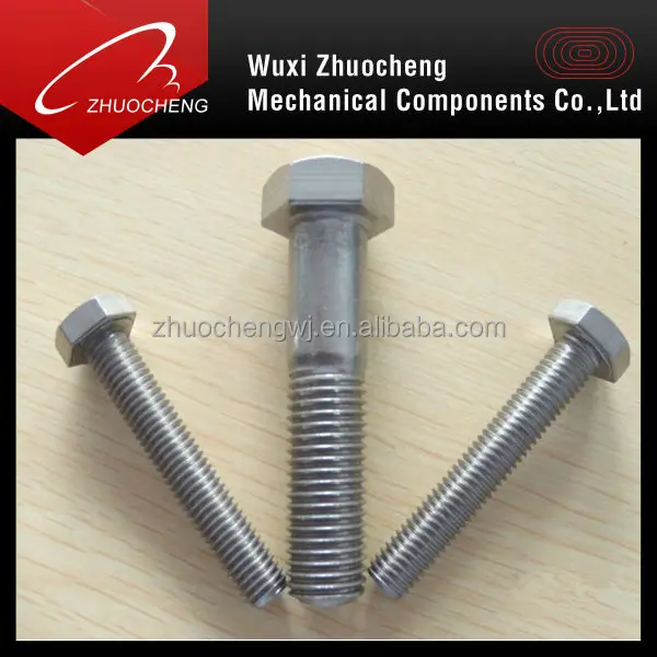 A2 70 Stainless Steel Hex Head Bolt With Nut And Washer - Buy Stainless Steel Bolt,A2 70 ...