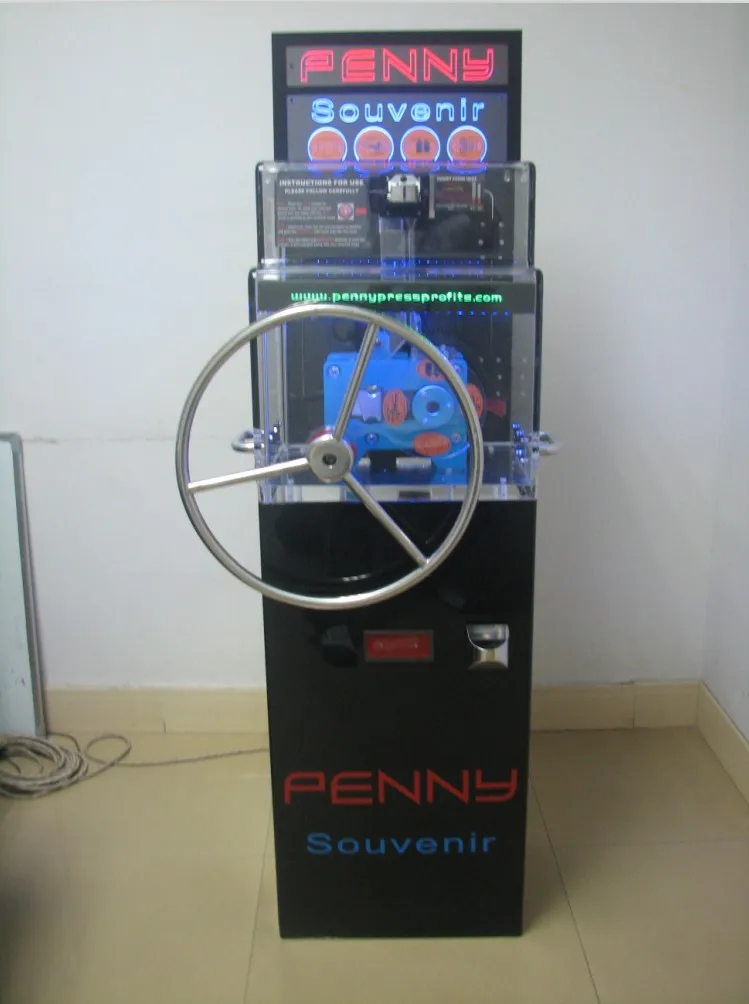 Electric Souvenir Coin Machine - Pennies Press Machine for Sale