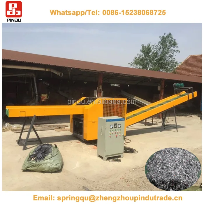Knitted Fabric Cutting Guillotine Machine - Efficient Recycling