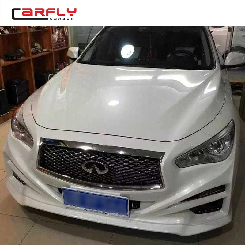 Q50 Carbon Fiber Body Kits Fiberglass Side Skirts For Infiniti Q50 2014 ...