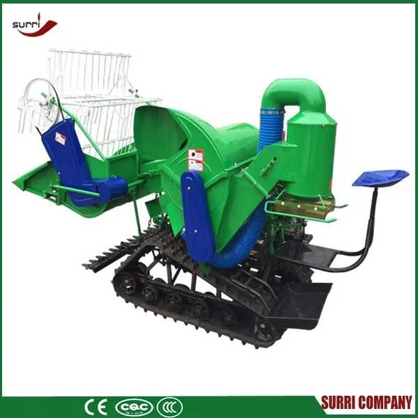 Mini Paddy Rice Wheat Combine Harvester For Free Shipping By Sea - Buy ...