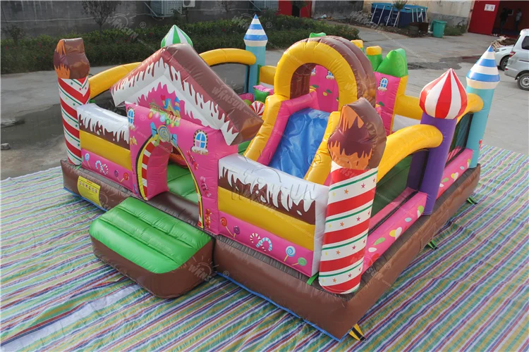 Lovely Candy House Inflatable Sweet Jumping Castle For Kids - Buy ...