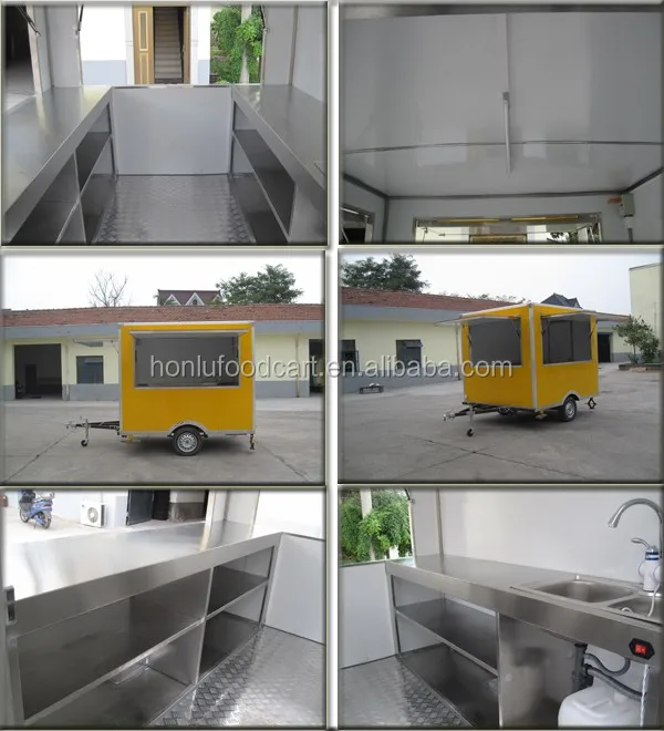 Fashion And Moving Food Truck Dimensions/food Van Trailer/motorcycle ...