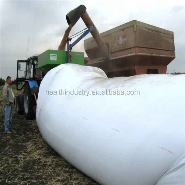 16m X 150mic X 50m White/black Silo Cover , Bunker Silage Cover ...