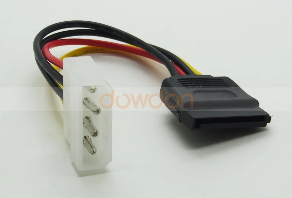 Cable de fuente de alimentación de disco duro de extensión de adaptador ...