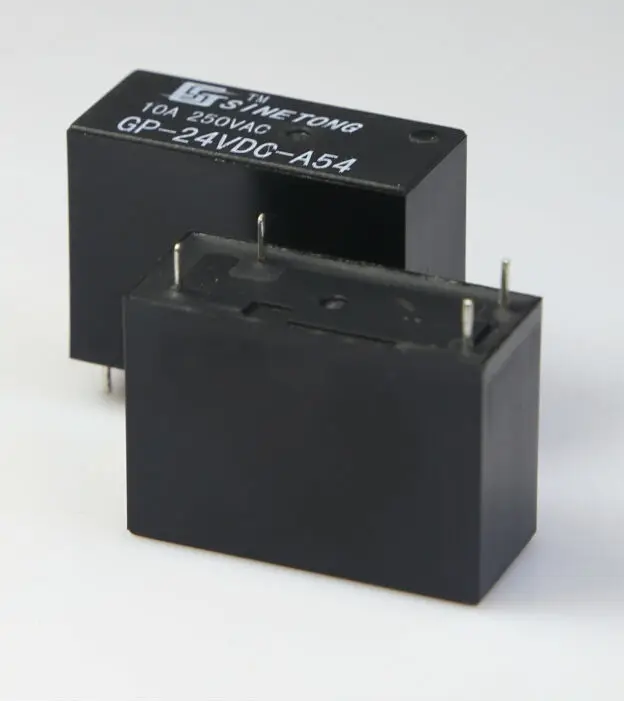 Electromagnetic Miniature 24v 10a Pcb Type Normal Open Power Relay ...