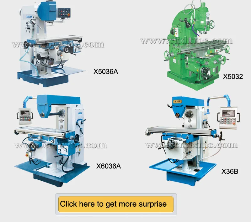 Oem Odm Table Top Horizontal Portable Milling Machine With Ce Standard ...