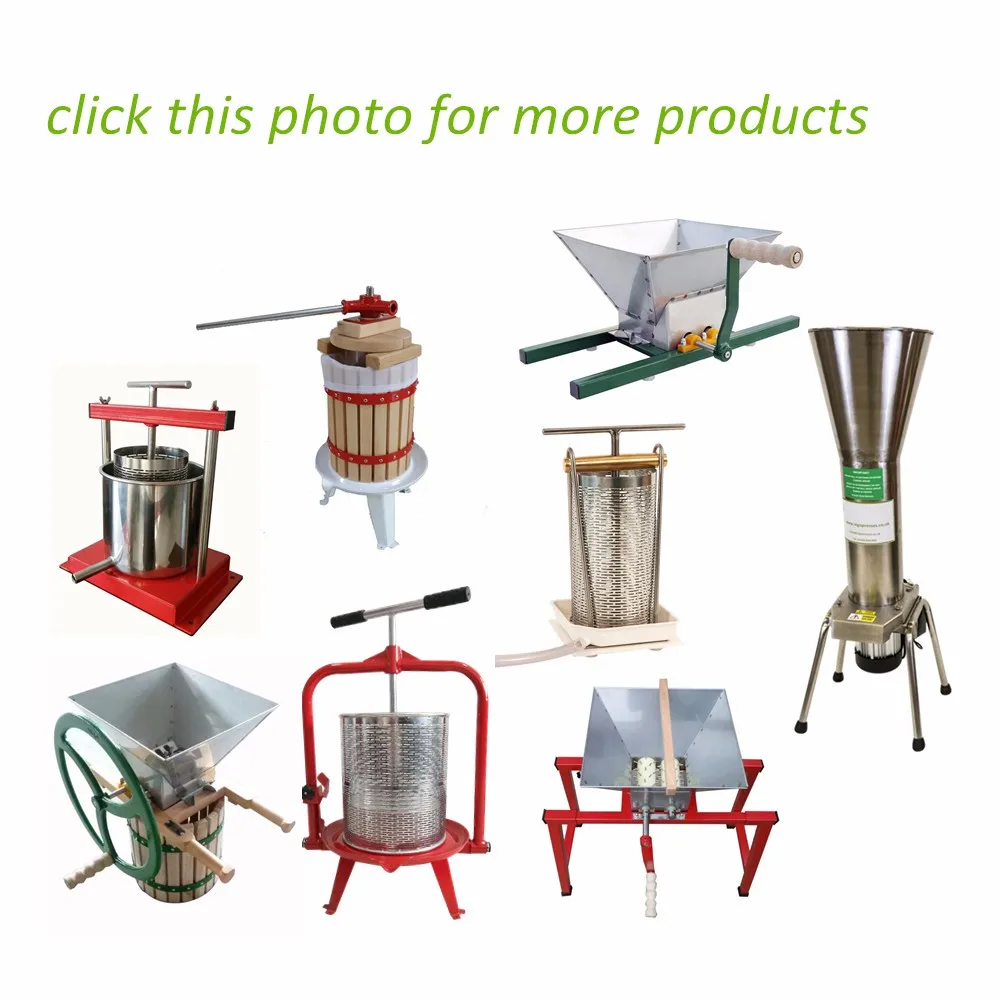 36l Cider Apple Fruit Press With Stainless Steel Basket - Buy Fruit ...