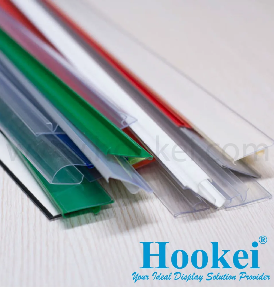 Data Strip Supermarket Label Display Strip Shelf PVC Plastic Data Strip ...