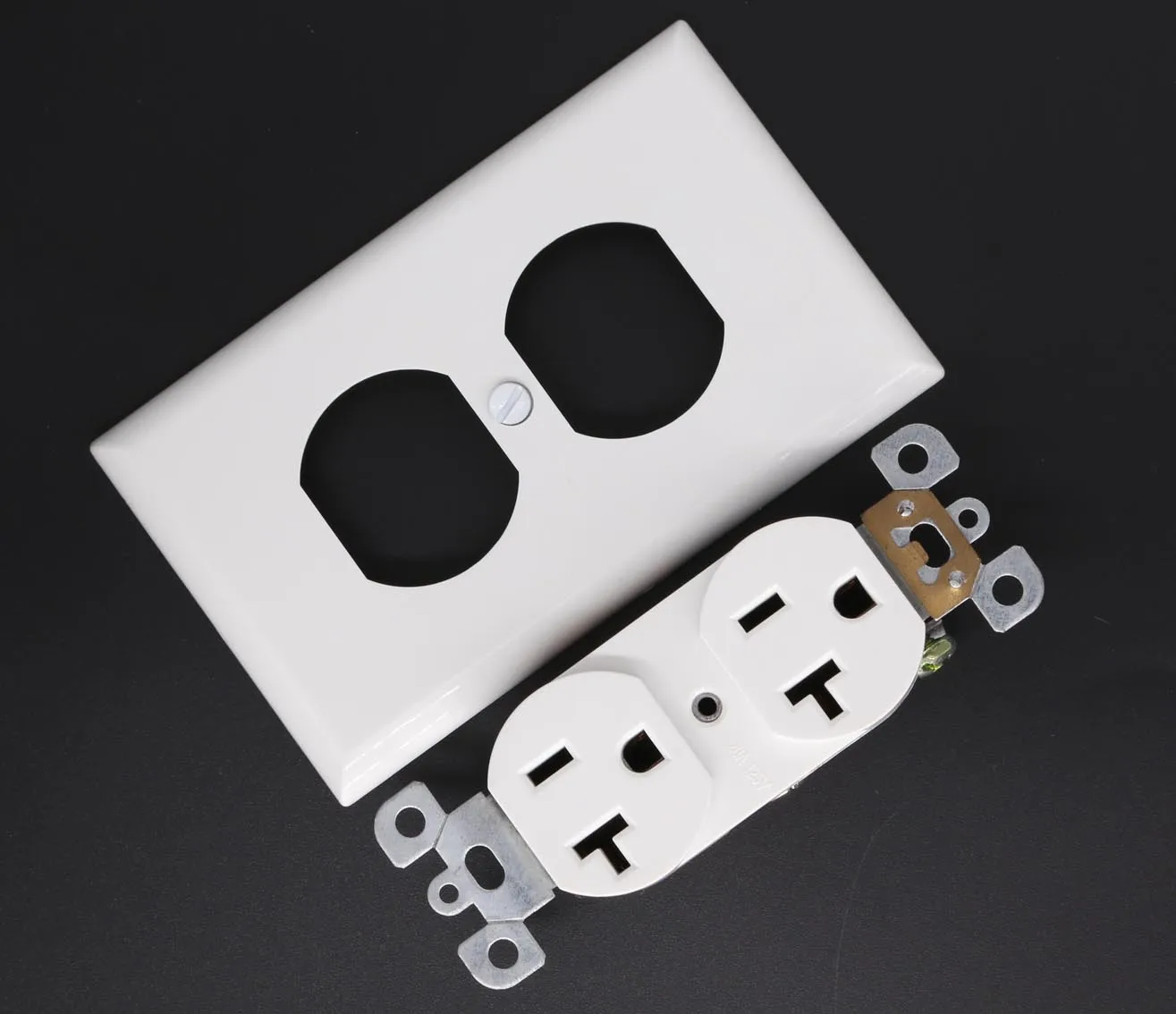 Nts20 Duplex Socket Outlet 125v 20a High Grade Electrical Wall Socket ...