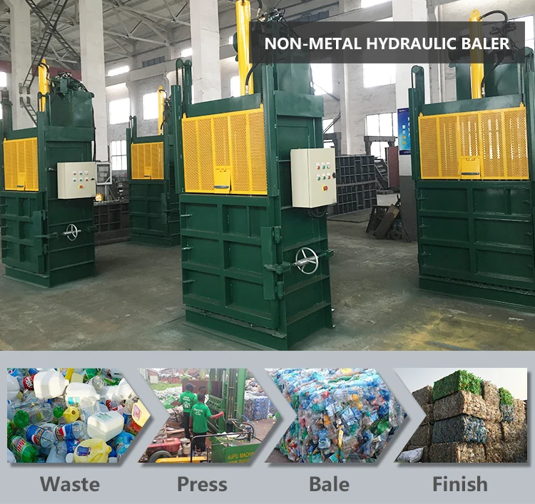 Aupwit Y82 Series Waste Plastic Recycling Compress Packing Machine ...