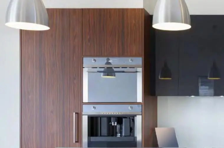 Kitchen Use Built in Mirror Glass Door Microwave Oven