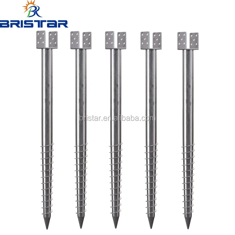 Ground Screw Post Supports For Decks - Buy Ground Screw Post Supports ...