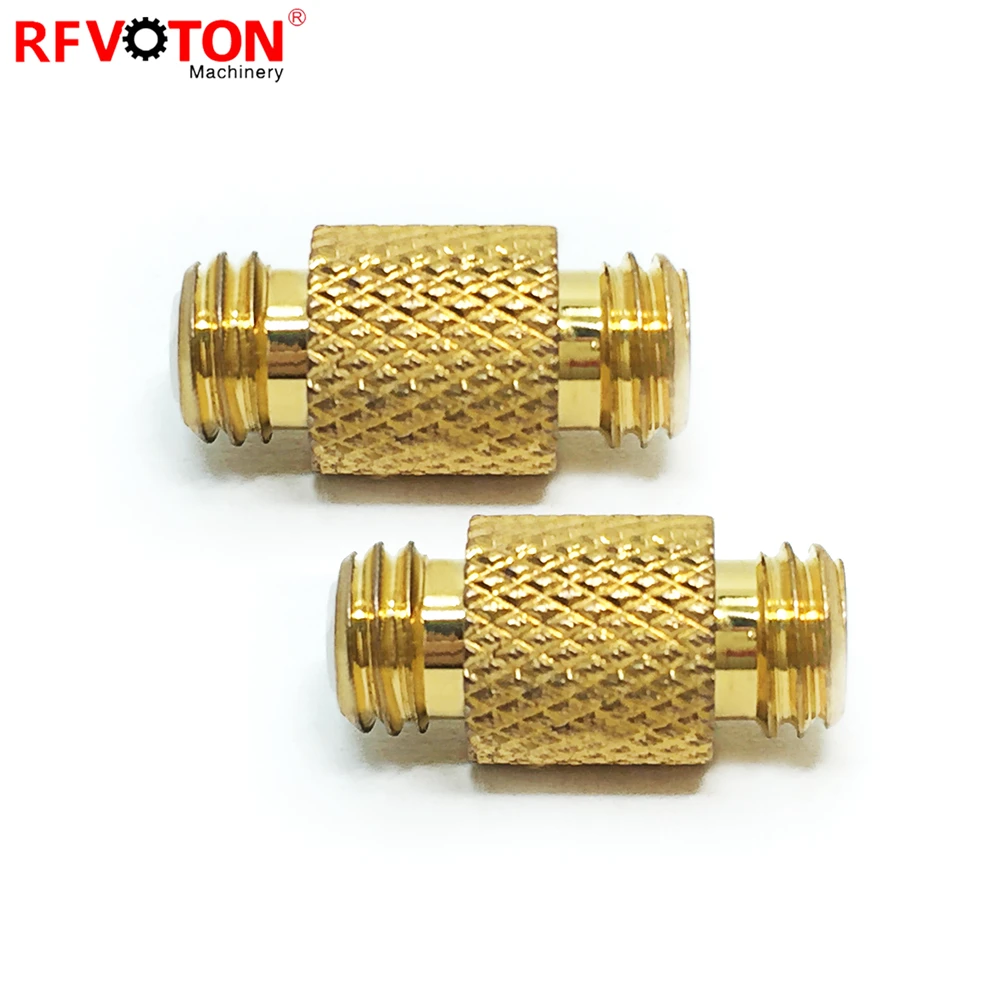 50ohm High Speed 10-32 Female To Female Jack Microdot Adapter Connector ...