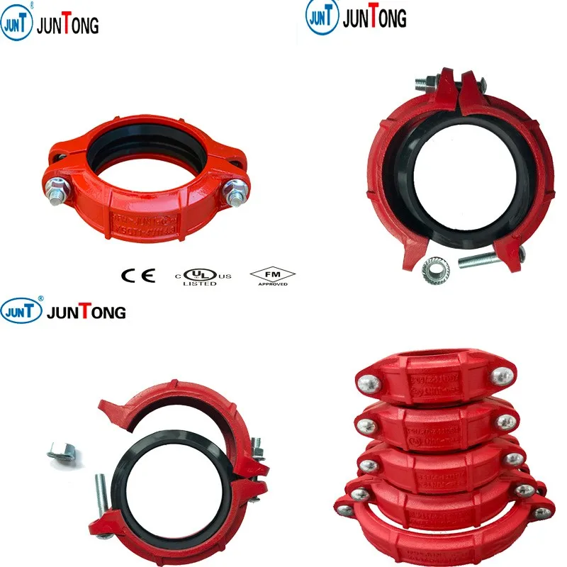 The Best Selling Grooved Coupling Pipe Fitting Flexible Grooved Joint - Buy Adjustable Pipe ...