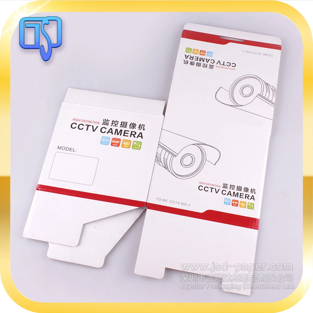 Nice High Quality Custom Cctv Camera Box Electronic Packaging Box With ...