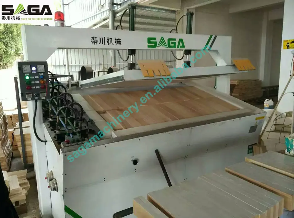 Sloped Working Platform High Frequency Wood Board Jointing Machine ...
