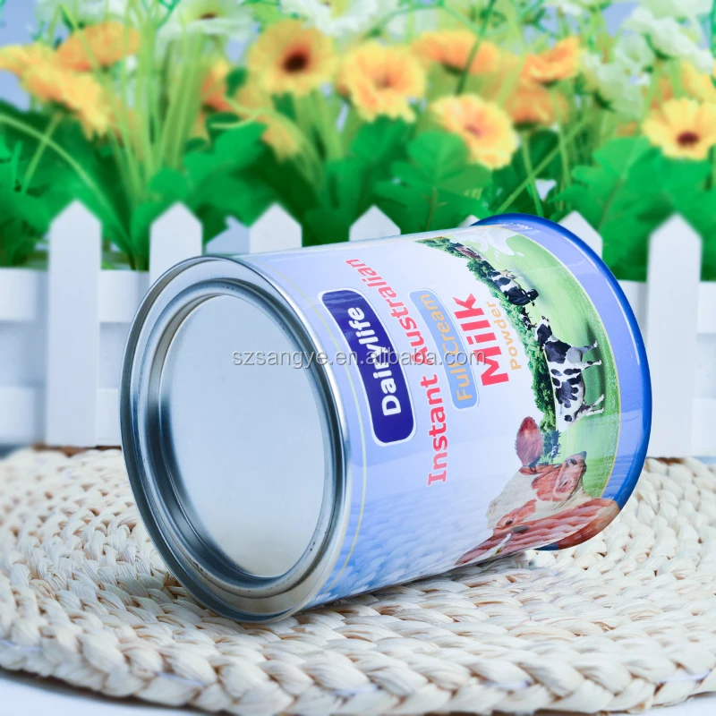 Empty Tin Can for Packing Milk Powder - Food Safe