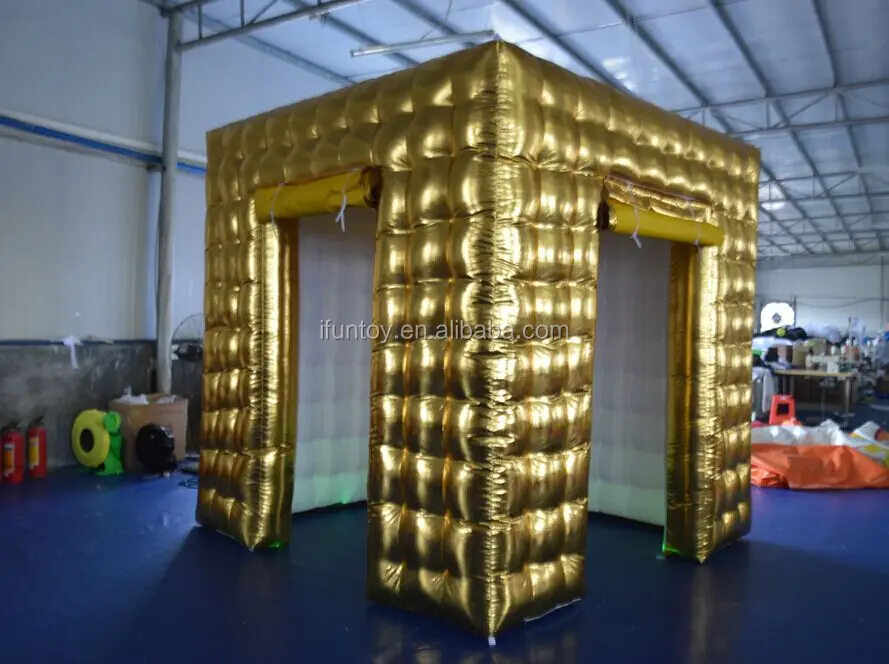 Outdoor Bobile Psychedelic Blow up Inflatable Office Pod/led Dj Booth ...