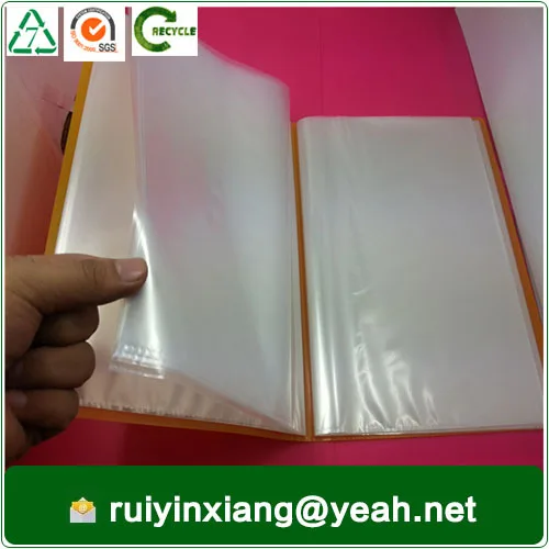 Promotional Office Pp A4 Refill Clear Book For File Folder Ryx-fb24 ...