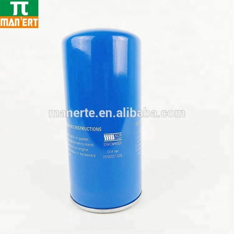 High Quality SCR 25200007-005 Air Compressor Oil Filter