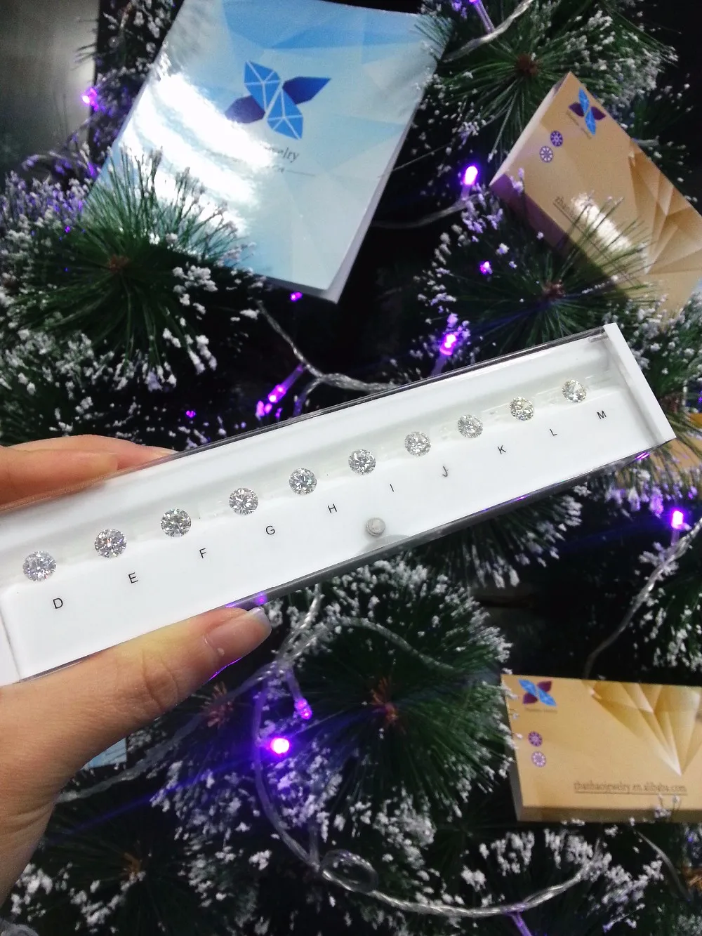 Cubic Zirconia Stones Diamond Gemstone Diamond Color Master Stone Set ...